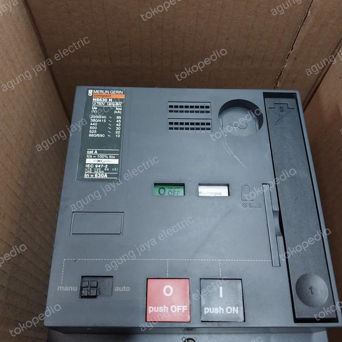 Jual MOTORIZED MCCB SCHNEIDER DAN MERLIN GERIN 400A MT400M T630 380V - Jakarta Pusat - agung ...