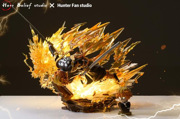 Jual Demon Slayer AGATSUMA ZENITSU, 1/6 Scale GK Resin Statue - Kota ...