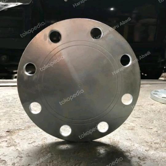 Jual Flange Buta Galvanis Jis 10k 3" inch / Blind Flange Galvanis JIS ...