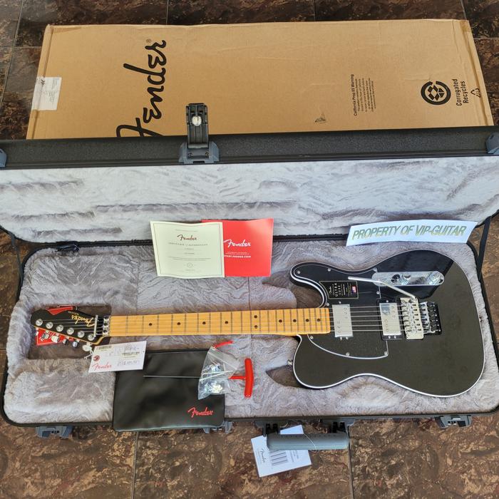 Jual king of tele..fender usa american ultra luxe telecaster floyd rose ...