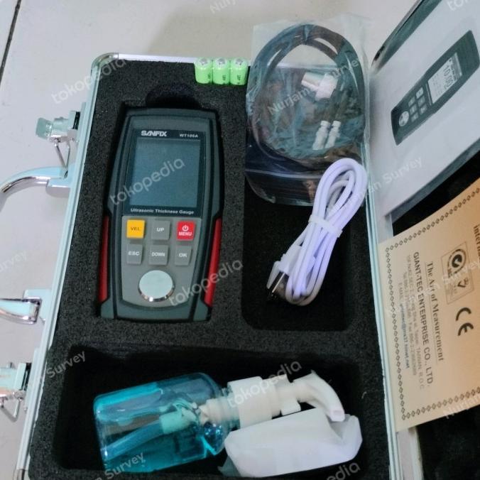 Jual Ultrasonic Thickness Gauge Digital Wall Gt 100A Pengukur Ketebalan ...
