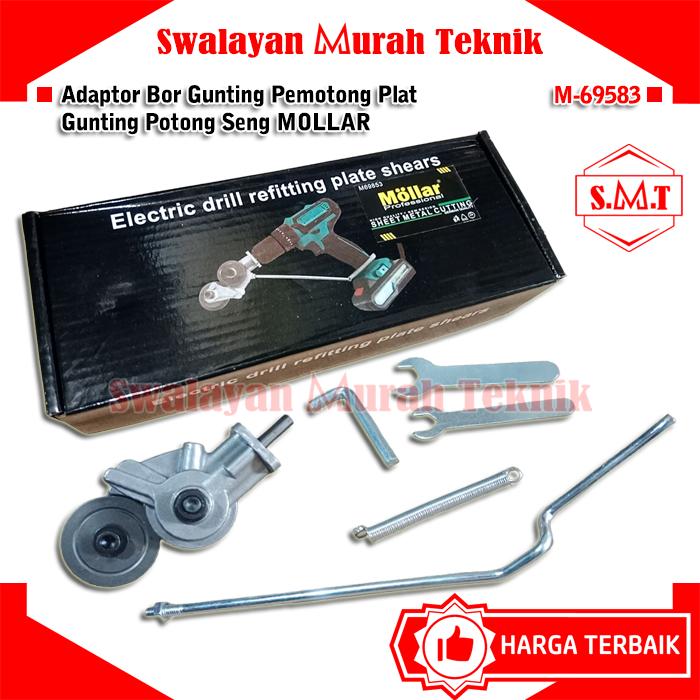 Jual Adaptor Bor Gunting Pemotong Plat Seng MOLLAR Refitting Plate ...
