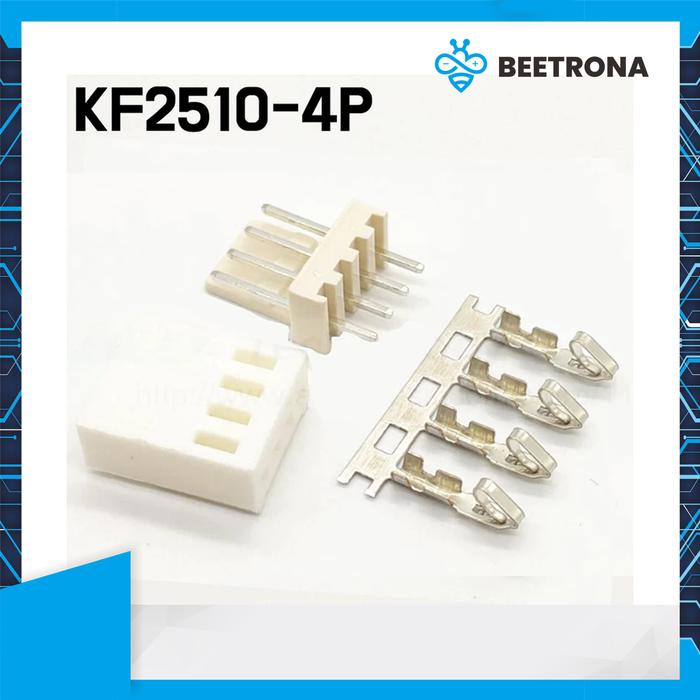 Jual Konektor White Housing KF2510 4p 2.54 Lurus Header 1 set 4 Pin - Kab. Sleman - Beetrona ...
