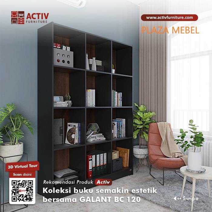 Jual Rak Buku Susun Serbaguna GALANT BC 120 ACTIV 3x4 / Rak Sekat ...