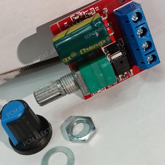 Jual 1688 dimer dimmer pwm mini dc pegatur kecepatan motor speed ...