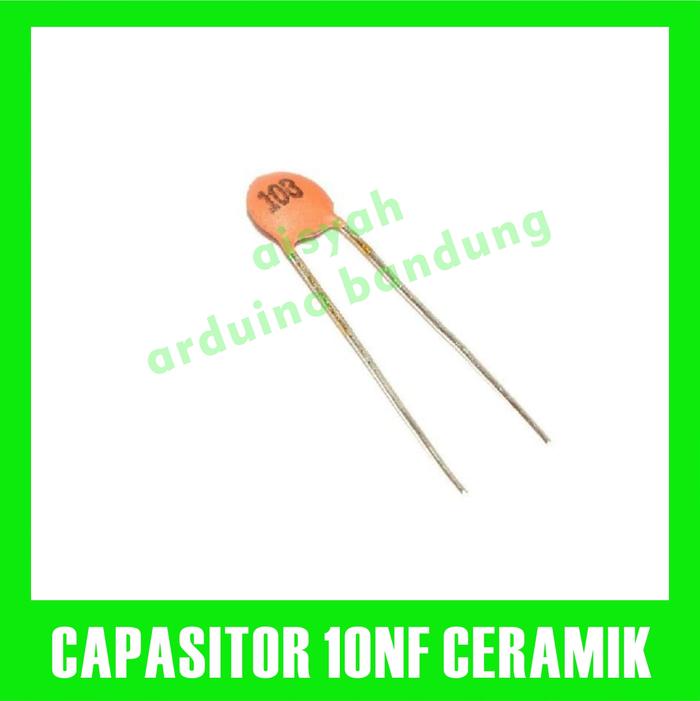 Jual Capasitor ceramic 10 nf kapasitor keramik 103 nano farad 10nf 50v ...