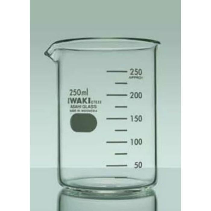 Jual Beaker Glass Low Form 5000 ml 5 lt liter Iwaki 1000BK5000 ...