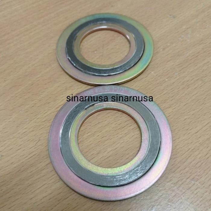 Jual Spiral Wound Gasket SWG Ansi 150 Besi 1 1/2 " inchi Carbon Steel ...