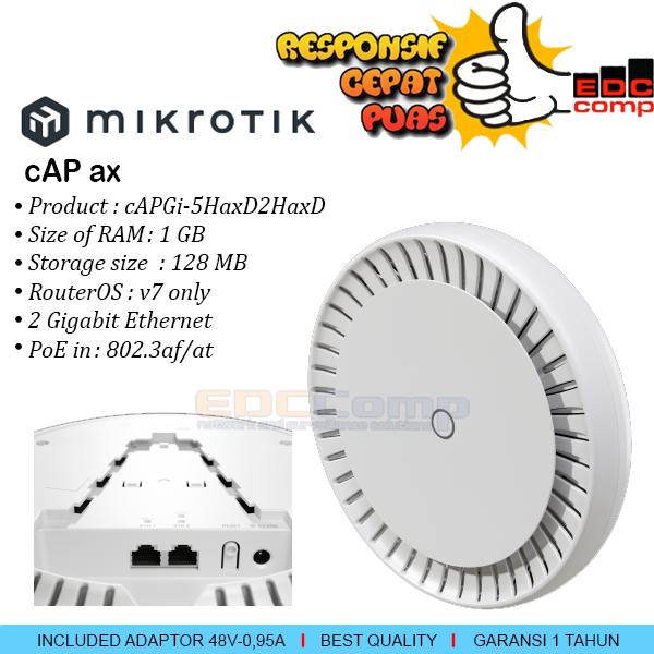 Jual Mikrotik cAPGi-5HaxD2HaxD | cAP ax Wi-Fi 6 Access Point - Jakarta ...