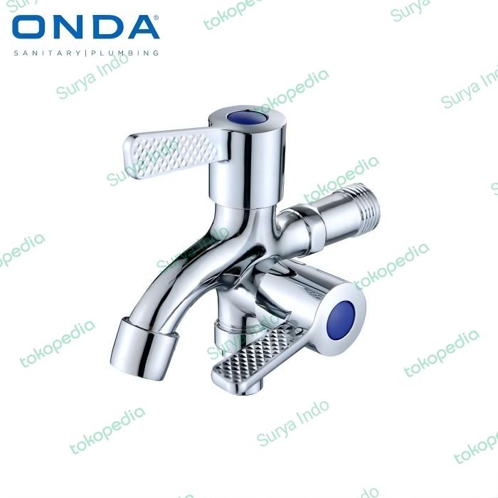 Jual KERAN CABANG 1/2" ONDA K-TUL KRAN AIR SHOWER MESIN CUCI DOBEL DOUBLE - Jakarta Barat ...