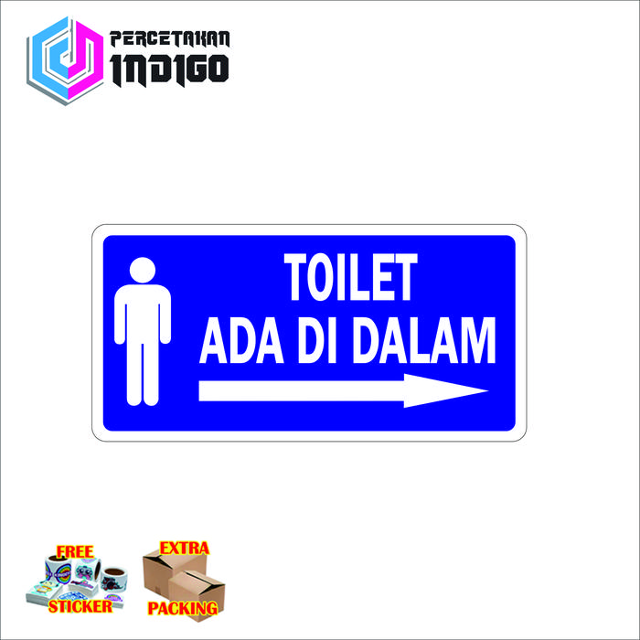Jual plat alumunium rambu toilet ada di dalam - Kab. Bekasi ...