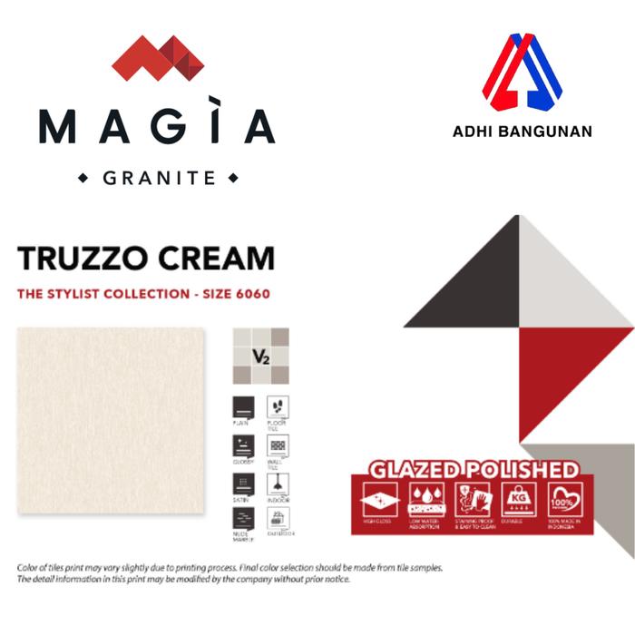 Jual Granit Granite Tile 60x60 MAGIA - Truzzo Cream - Kota Bandung ...