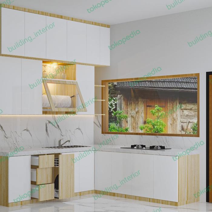 Jual kitchen set pvc anti air, lembab dan anti rayap - Kota Depok ...