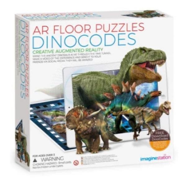 Jual 4M Augmented Reality Floor 3D Puzzle Dinocodes - Mainan Kreatif ...