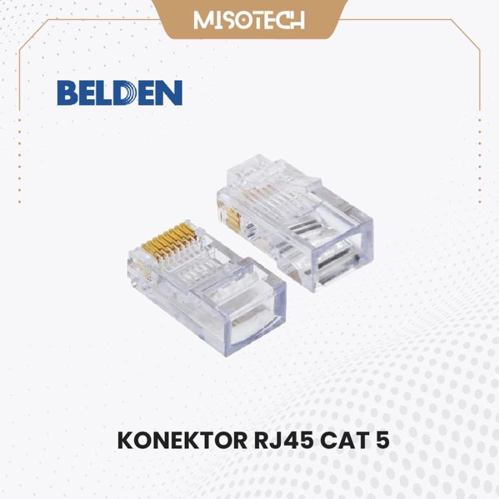 Jual JACK KONEKTOR IP - BELDEN RJ45 CAT 5E MALE ORIGINAL AP700007 ...