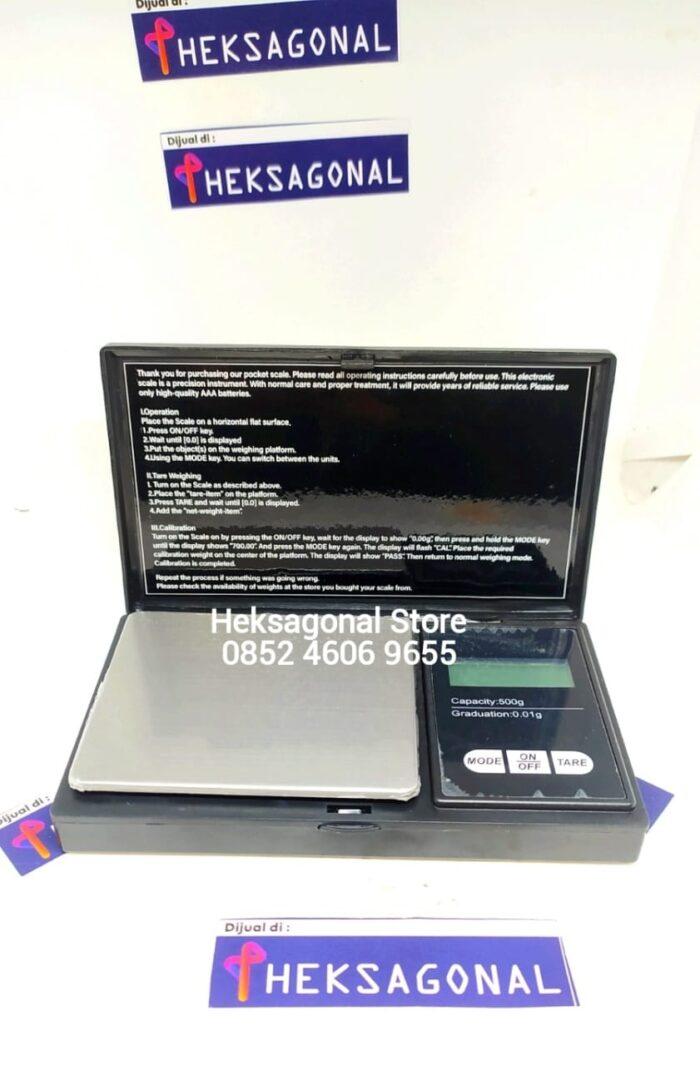 Jual Timbangan Mini 500g Pocket Digital Scale 0.01g DL93 Balikpapan ...