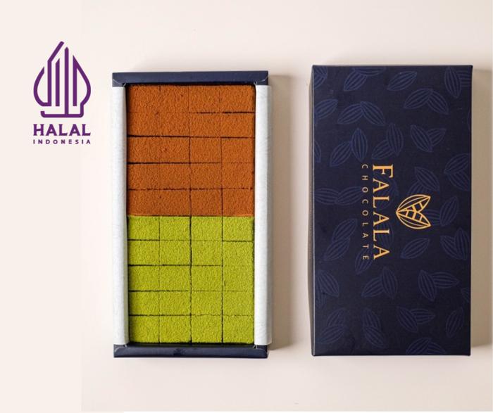 Jual Falala Mix ( Caramel & Matcha) Chocolate | Japanese Chocolate ...