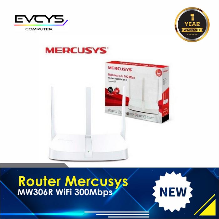 Jual Mercusys MW306R Router WiFi 300Mbps Multi-Mode Wireless N Router ...
