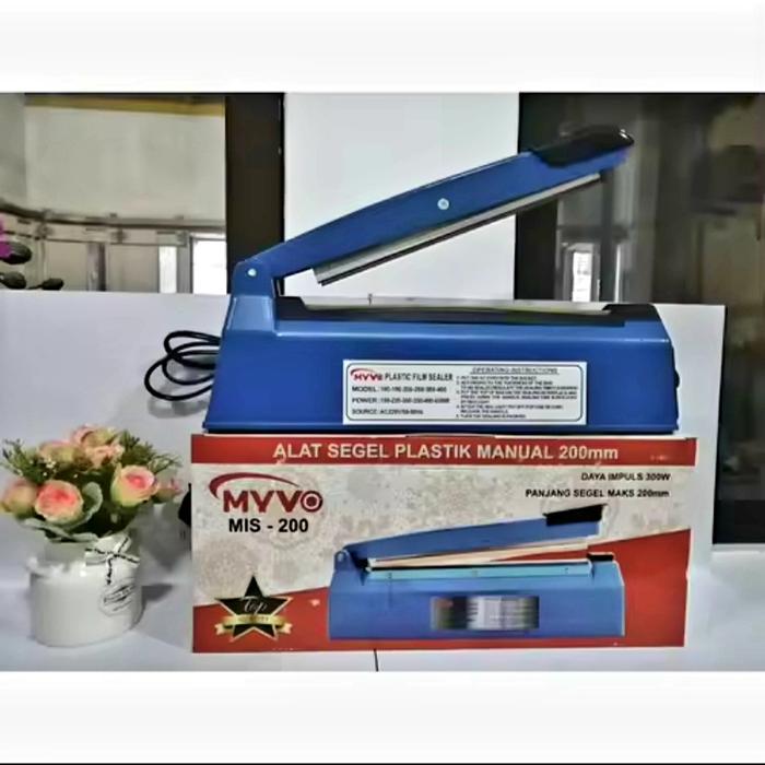 Jual Mesin alat press plastik/impulse sealer press plastik ts 200 ...