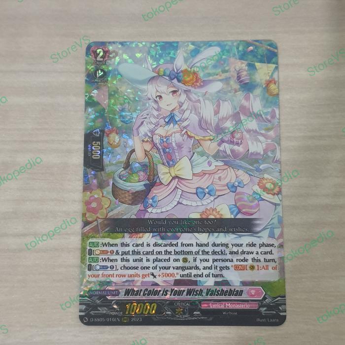 Jual What Color is your Wish? Valsheblan RRR D-SS05/016EN - Vanguard EN - Jakarta Utara ...
