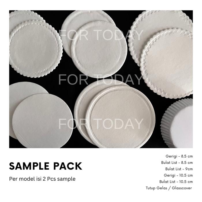 Jual Coaster Kertas Tatakan Gelas Hotel Cafe Resto - Sample Pack ...