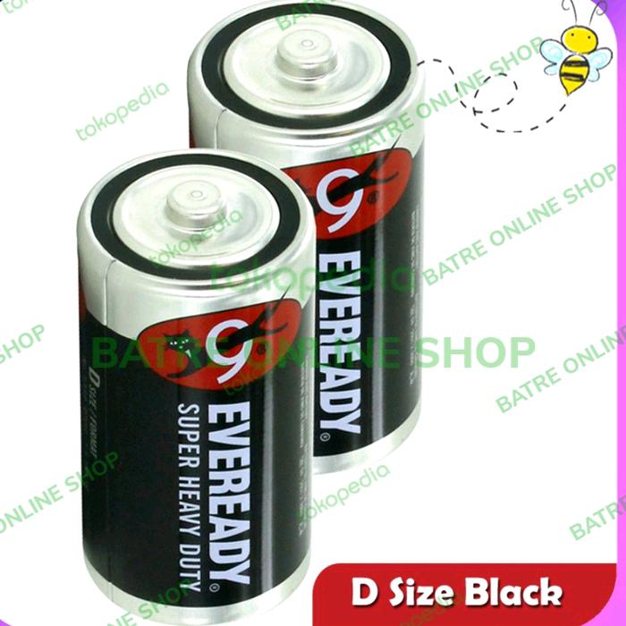 Jual EVEREADY SIZE D 1,5V SUPER HEAVY DUTY BATERAI BATRE R20 UM-1 ...