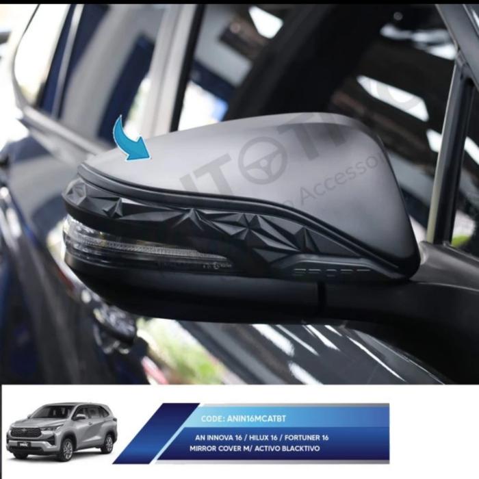 Jual Cover Spion Mirror Mobil INNOVA Zenix Cover Activo Blacktivo ...