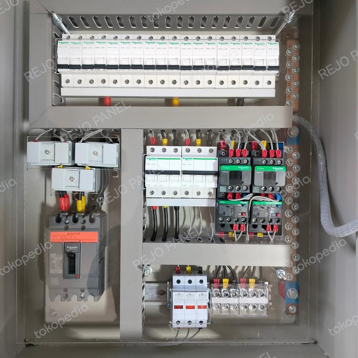 Jual panel distribusi MCCB EZC 3p 50a - MCB 1p 16a - MCB 3p 32a ...