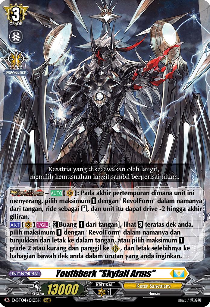 Jual Youthberk "Skyfall Arms" (RRR) | D-BT04 | Bahasa Vanguard - Jakarta Barat - Carttu | Tokopedia