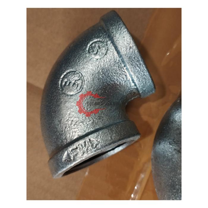 Jual Knee Galvanis 1 Inch / Keni 1 Inch Galvanis / Elbow 1 Inch ...