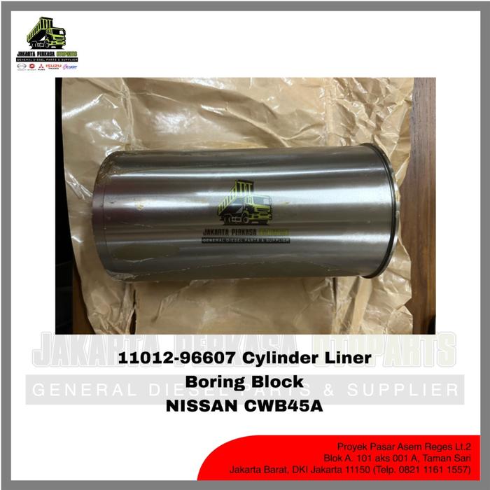Jual 11012-96607 CYLINDER LINER BORING BLOCK NISSAN CWB45A ASLI UD ...
