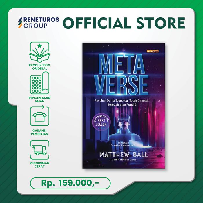 Promo Renebook - Metaverse - Matthew Ball - Jakarta Selatan - Rene Turos Group | Tokopedia