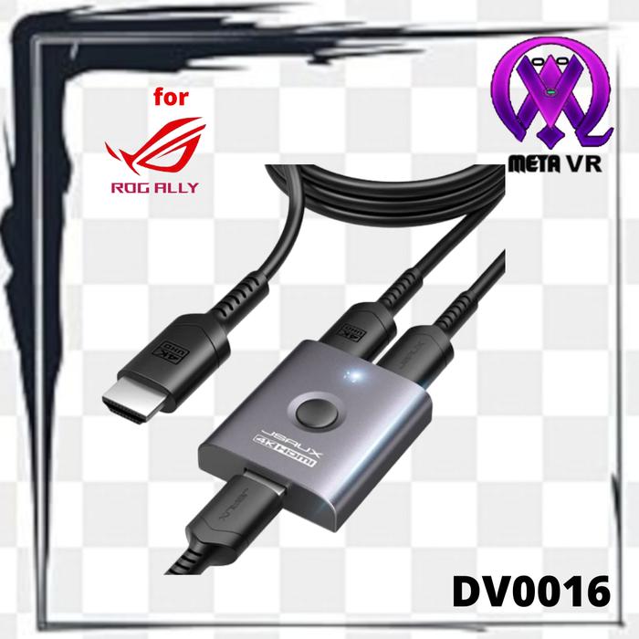 Promo JSAUX HDMI 2.0 Switcher 2 in 1 Out DV0016 for ROG Ally - Jakarta ...