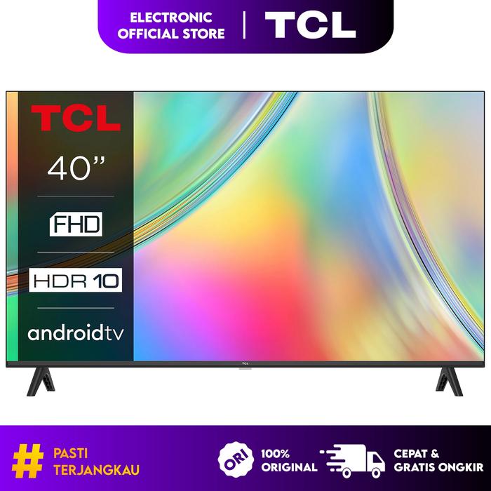 Promo TV TCL 40S5400 S5400 40" 40 Inch Led Smart Google Fhd Dolby Audio ...