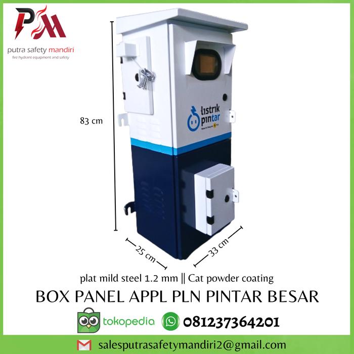 Jual KOTAK LISTRIK OUTDOOR BOX PANEL APPL PLN PINTAR 83x33x25 CM PLAT ...