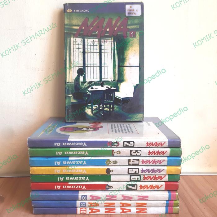 Jual Nana Vol 1 - 10 SET TAMAT Komik Manga Jepang Idol Band Beck ...
