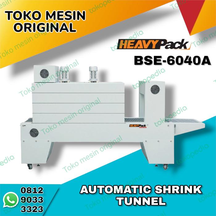 Jual Shrink Tunnel Mesin Penyusut Plastik BSE-6040A HEAVYPACK - Jakarta ...