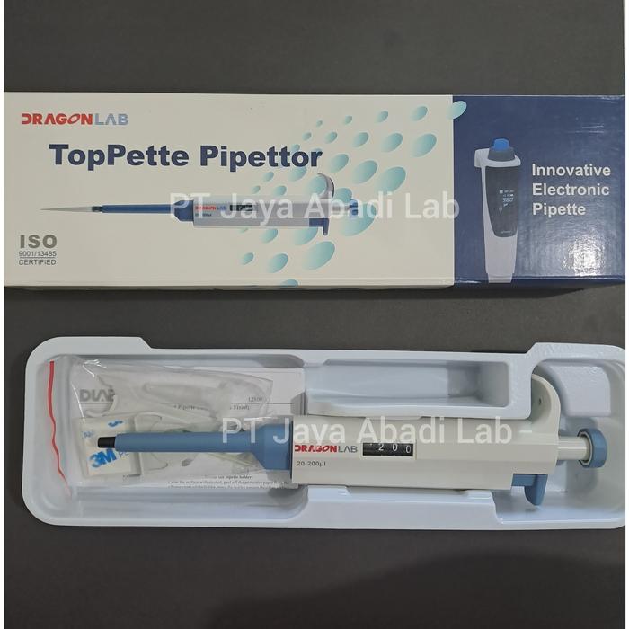 Promo DRAGON LAB micropipette mikropipet 20 - 200 uL dragonlab mikro ...