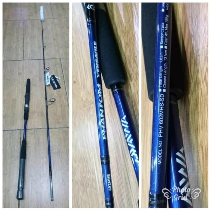 Jual Joran DAIWA PHANTOM VERSATILE 602MHS 183cm 15-30lbs-Spinning - Jakarta Utara ...