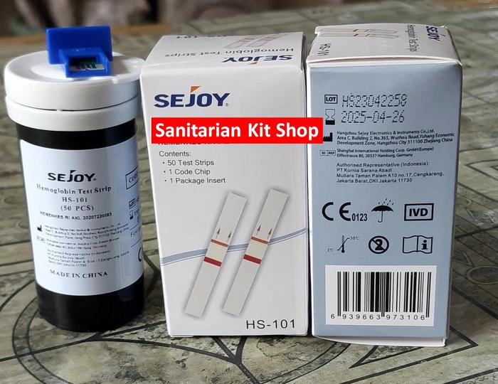 Jual Sejoy HS-101 Hemoglobin Test Strip - Jakarta Selatan - Sanitarian ...