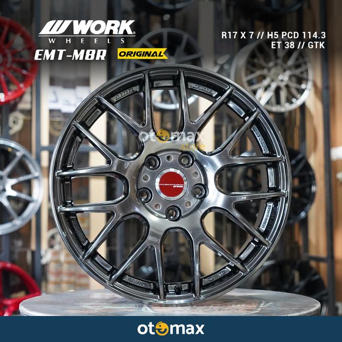 Promo Velg Mobil Work Emotion M8R Original Ring 17 GTK Cicil 0% 3x ...
