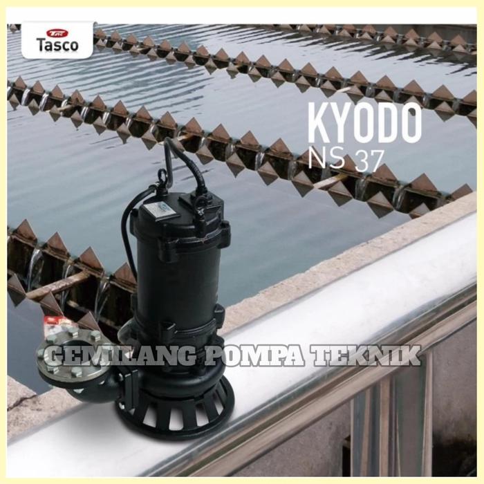 Jual Pompa Celup Submersible Air Kotor Kyodo NS-37 4HP Sewage Pump ...