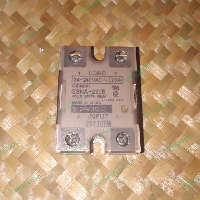 Jual Solid State Relay Omron G3NA-220B 5-24VDC 20A Original - Jakarta ...