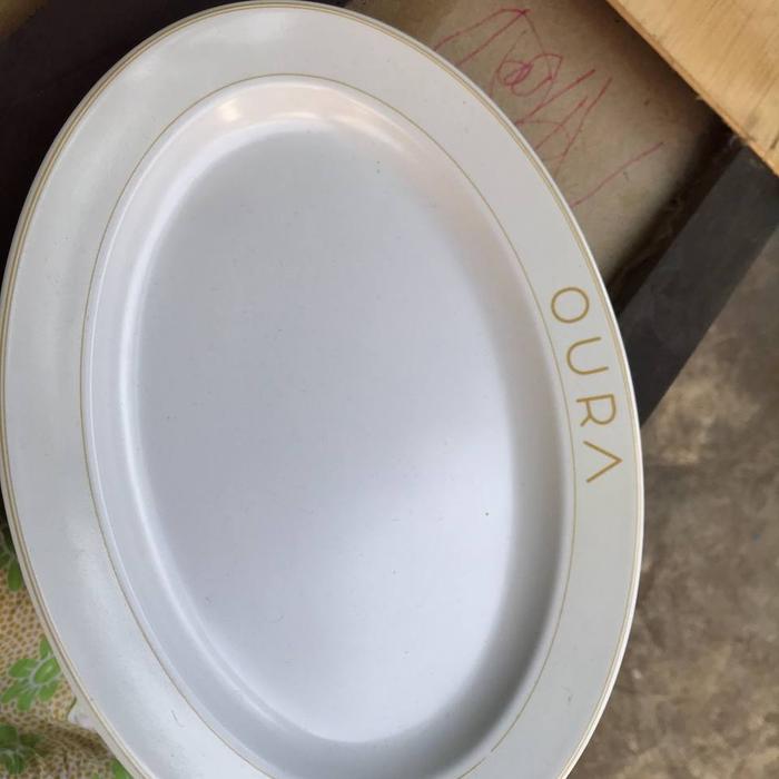 Jual Piring oval custom sablon decal 1 warna atau full warna - Kota ...