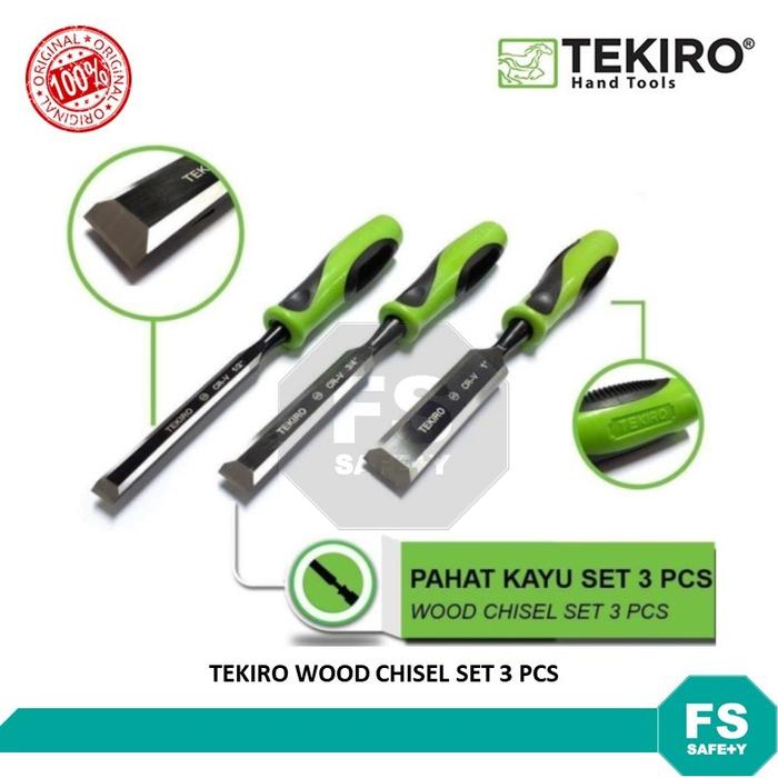 Jual Tekiro Pahat Kayu Set 3 Pcs Wood Chisel - Jakarta Barat - FS ...