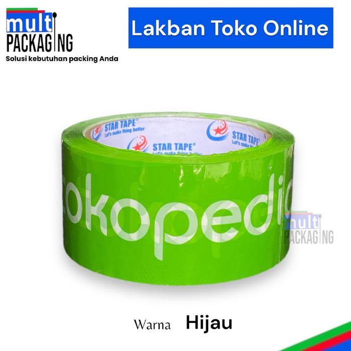 Jual lakban online shop uk 48mm x 72 yard (2 inch) - Hijau - Kota ...