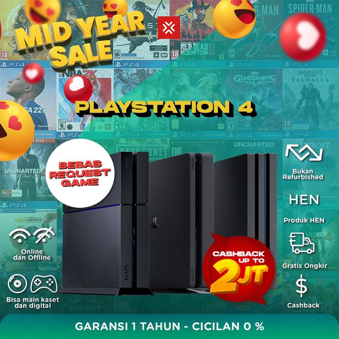 Promo SONY PS4 Pro 1 Tb CFW HEN Full Games Bebas Pilih / Request - FAT ...