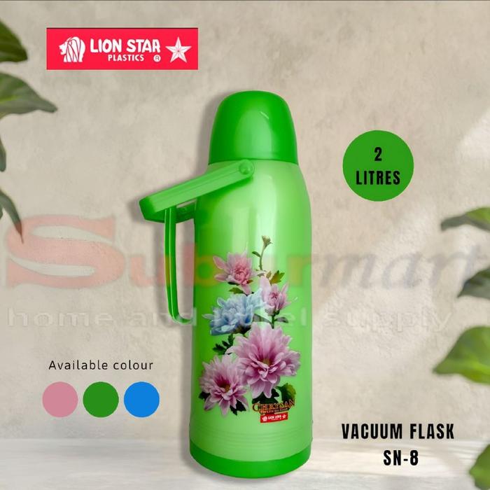 Jual LION STAR TERMOS AIR PANAS / VACUUM FLASK 2 LITER SN-8 - Kota Bandung - Subur Mart ...