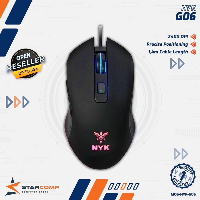 Jual NYK G06 Assassin 1 Gaming Mouse- NYK G-06 - Kab. Sleman - StarComp ...