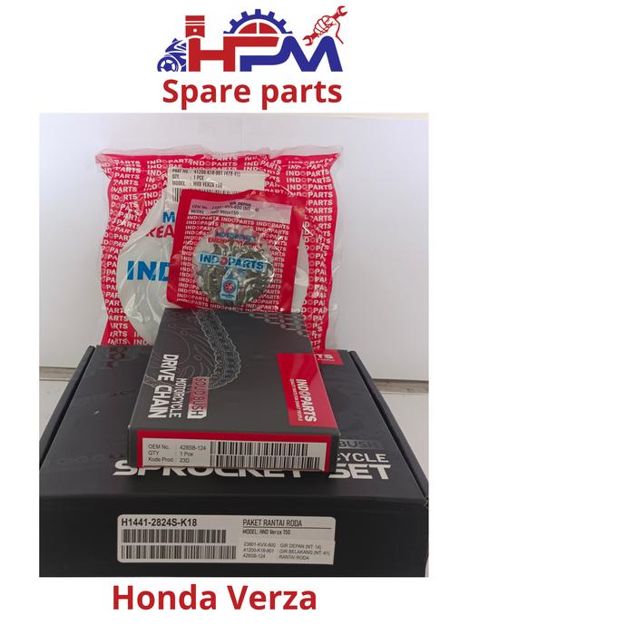 Jual Gir set gear set Verza Indoparts Solid Bush - Kab. Bekasi ...